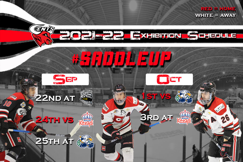 Exhibition Schedule Released | Merritt Centennials