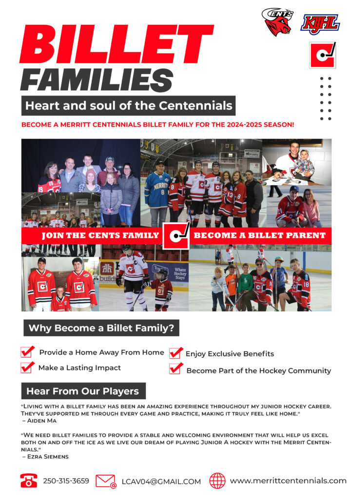 BILLET FAMILIES: HEART AND SOUL OF THE CENTENNIALS | Merritt Centennials